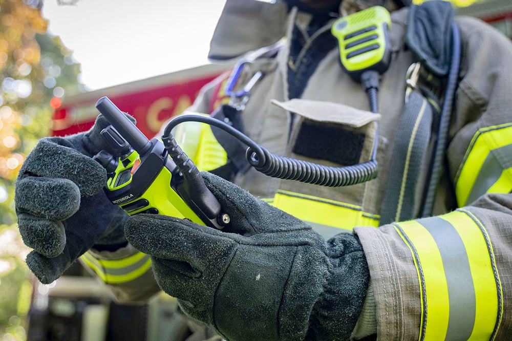 The Durable, Dependable Two-Way Radios Firefighters Need